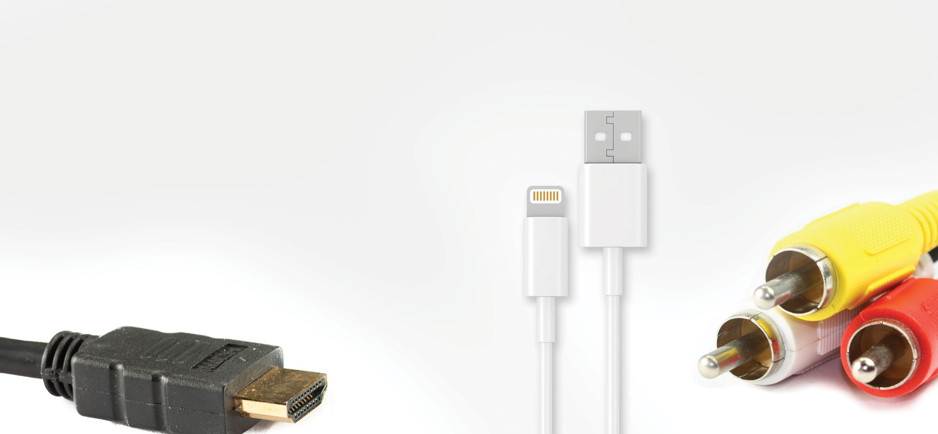 What are the different AV cables?